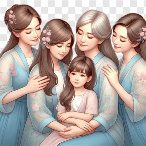 어머니 세대의 사랑 해피 어머니의 날 어머니의 날 어머니의 사랑 Png 일러스트 및 이미지 에 대한 무료 다운로드 Pngtree