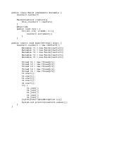 Multithreading Java Program With Runnable Interface Example Course Hero