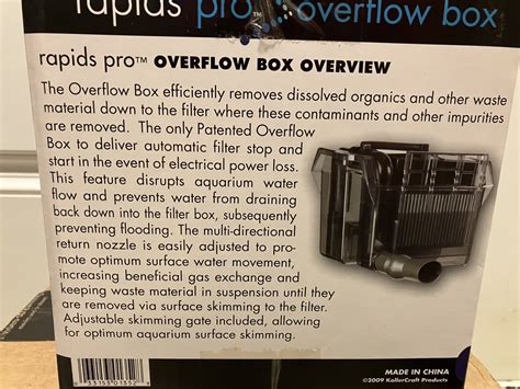 Probably Last On The Planet The Best Hob Overflow Ever Made Reef2reef