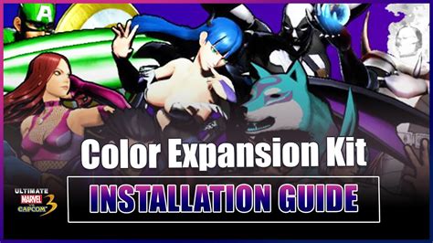 Umvc3 Color Expansion Kit Installation Guide Youtube Umvc3 Color Expansion Kit Installation Guide Youtube