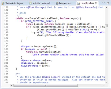 handler原理 android handler原理 csdn博客