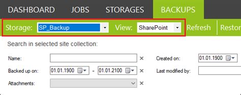 Restoring Backed Up Data Restoring Sharepoint Backup Codetwo Backup Users Manual
