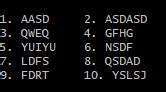 Python How To Print List With Numbers Into Nth Columns Or Any