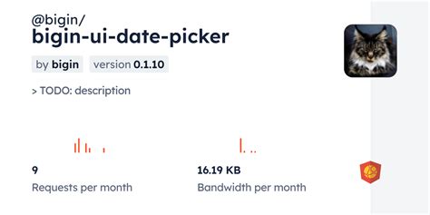 Biginbigin Ui Date Picker Cdn By Jsdelivr A Cdn For Npm And Github