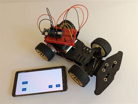Smartphone Controlled Arduino Car Via Bluetooth