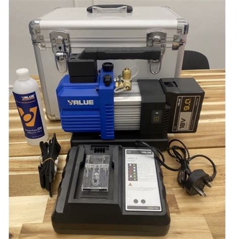 Navtek By Value Portable Dual Stage Li Battery Vacuum Pump Vrp 4dli 4cfm Shopee Malaysia