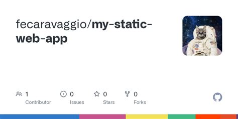 Github Fecaravaggio My Static Web App