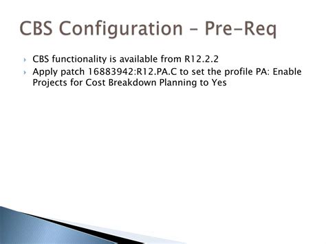 R1222 Oracle Projects Cost Break Down Structure Overview Pptx