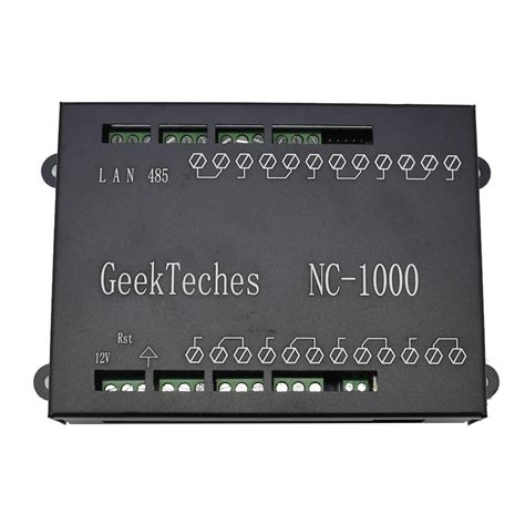 NC 1000 Ethernet RJ45 TCP IP Network Remote Control Board With 8 Channel Relays Integrated 250V