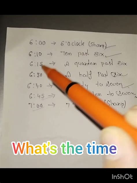 Time Vocabulary Interviewquestions Spokenenglishforinterview