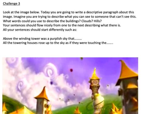 Setting Description Differentiated Teaching Resources