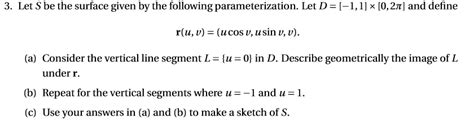 solved 3 let s be the surface given by the following