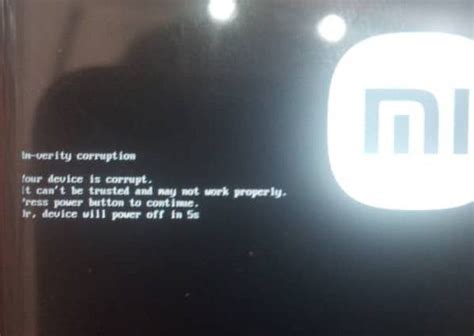 حل مشکل dm verity verification failed در شیائومی مدیاتک گلوبال سیستم
