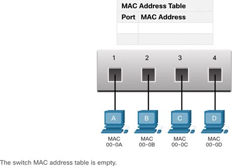Network Switch Port Diagram
