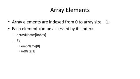 Java Array Isys Ppt Download