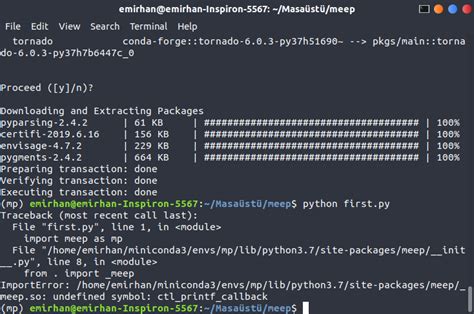 After Updating H Utils When Trying Import Meep I Get Import Error Issue NanoComp Meep