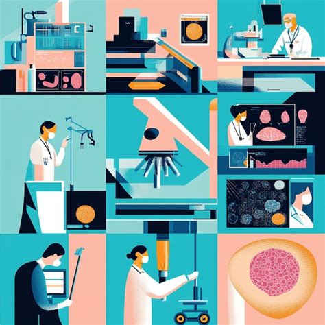 A Visual Representation Of Different Types Of Cancer Screenings And Their Procedures Premium