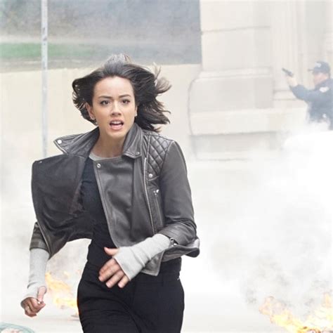 S H I E L D S Chloe Bennet Freaked Out Over That Twist Too