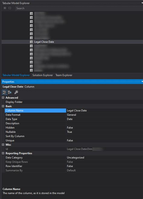 how to see ssas field source field microsoft qanda