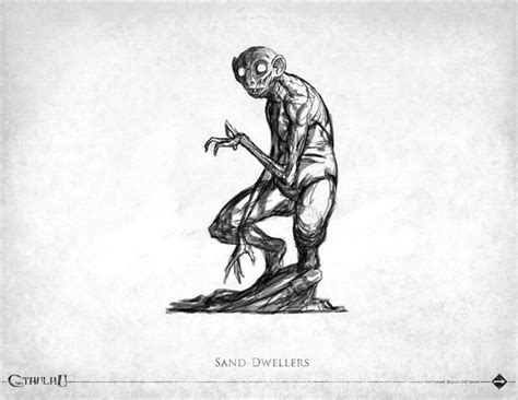 Artstation Bestiary Loïc Muzy Lovecraft Monsters Call Of Cthulhu