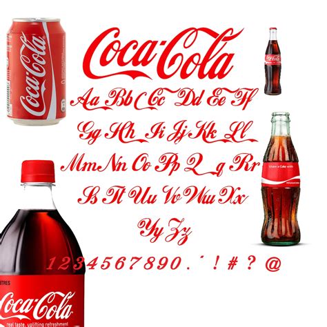 Coca Cola Font Svgcoca Cola Alphabet Svgcoca Cola Letters Etsy