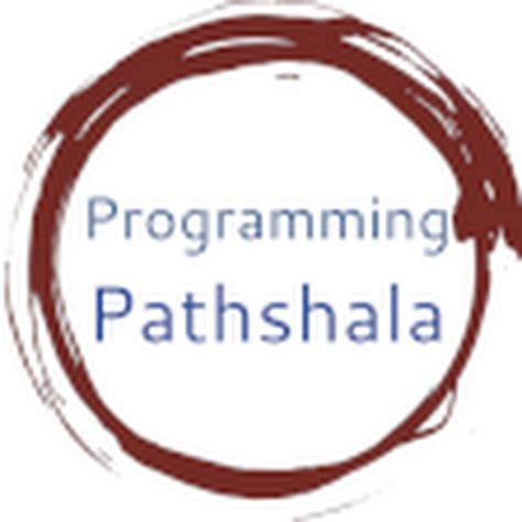 Programming Pathshala Youtube