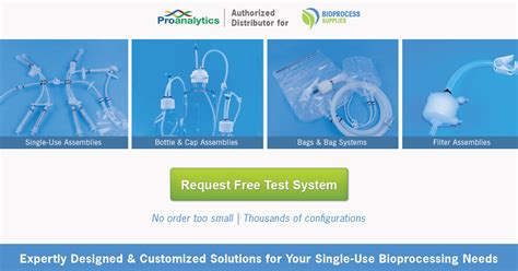 Single Use Assemblies Proanalytics