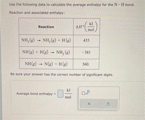 Solved Use The Following Data To Calculate The Average