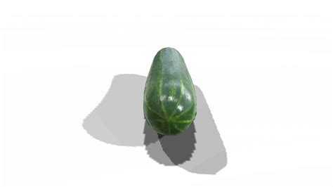 Cucumber 3d Model Turbosquid 2052205