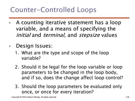 Statement Level Control Structures Ppt Download