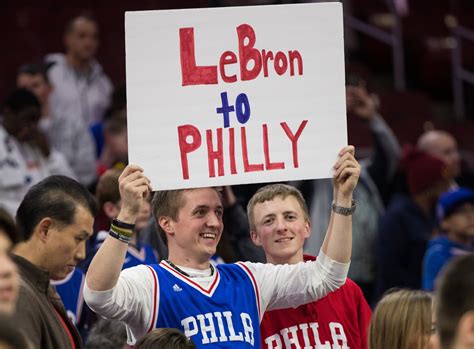 The Lebron To Philly Banners Are Back Crossing Broad