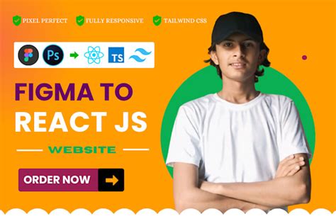 Convert Figma To React Or Figma To Next Js With Tailwind Typescript By