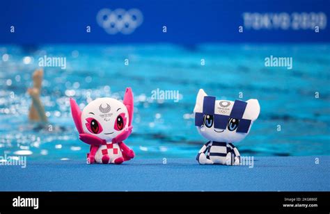 Miraitowa Someity Tokyo 2020 Olympic Games Paralympic Games Tokyo Japan