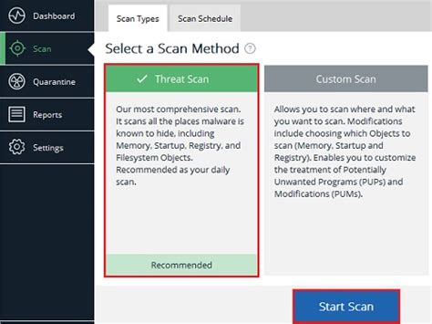 Micro Center How To Run A Scan With Malwarebytes