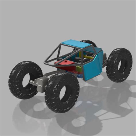 Stl File Scx24 Moon Buggy Chassis 🌙 3mf ・3d Printer Design To Download