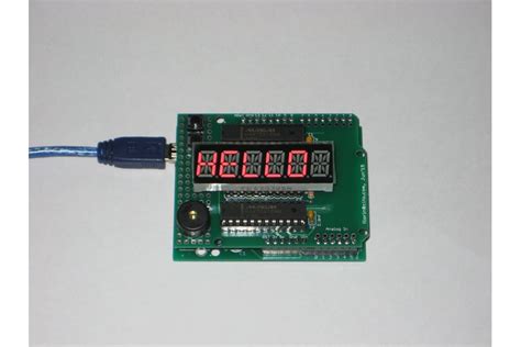 Arduino Shield With Alphanumeric Led Display From Florinc On Tindie