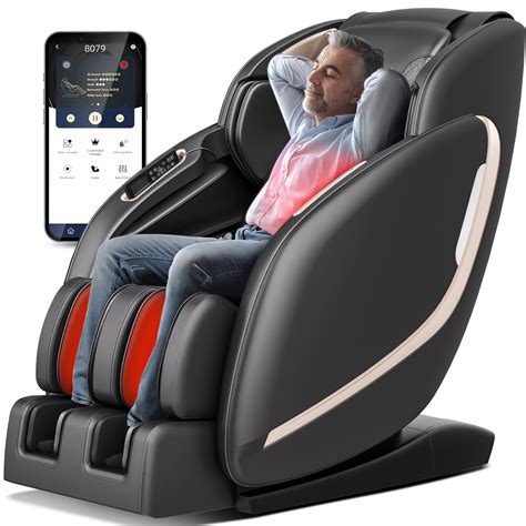 Inbox Zero Full Body Massage Chairs Zero Gravity Heating Recliner With