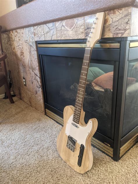 Before And After Of The Guitar Fetish Kit I Built I Swapped The Single
