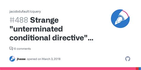 Strange Unterminated Conditional Directive Error On Ifdef Endif