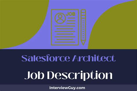 Salesforce Architect Job Description [updated For 2025]