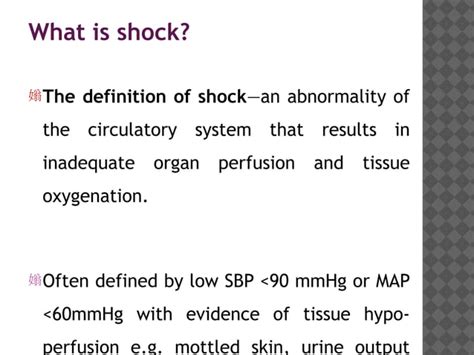 Cme Approach To Shockpdf