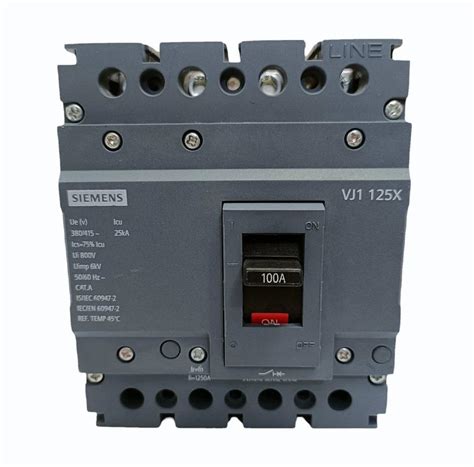 100a Siemens Mccb Siemens Molded Case Circuit Breaker Latest Price