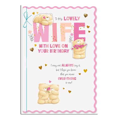 Wife Bears Cards And Ts Forever Friends Official Store