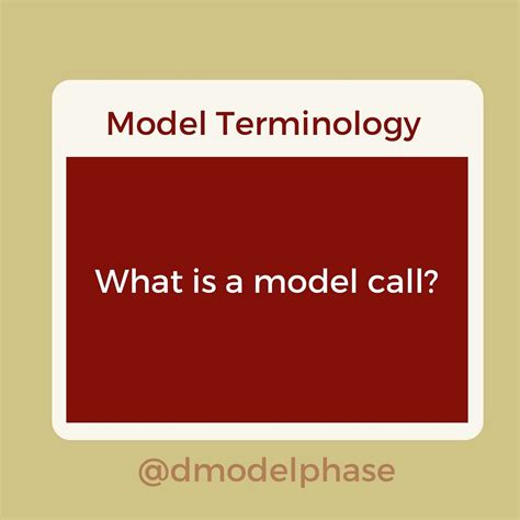 D Model Phase Do You Know Your Model Terminology 👀 In
