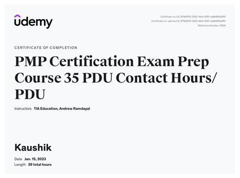 Kaushik Sekaran On Linkedin Udemy Course Completion Certificate