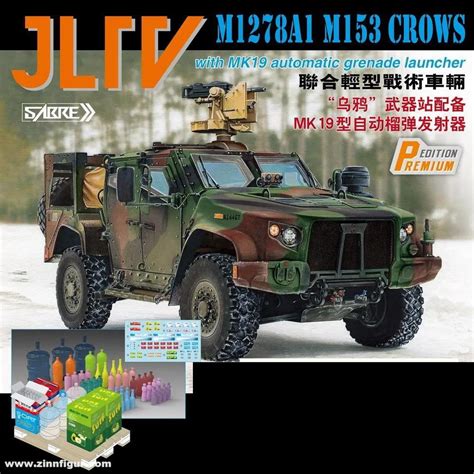 Berliner Zinnfiguren Jltv M1278a1 M153 Crows Mit Mk19 Starter