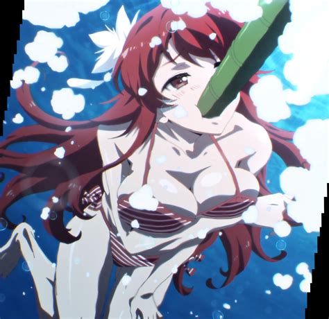 Rule 34 1girls Accurate Art Style Bikini Blush Breasts Brown Eyes