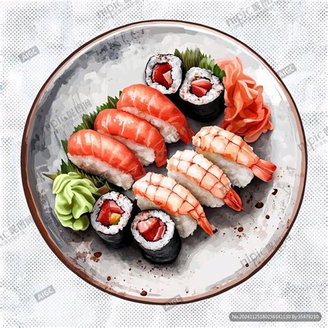 Ai创作图寿司插画 手绘寿司插图 日式料理绘画 寿司手绘 寿司动漫素材 寿司装饰画 手绘卡通寿司 手绘的寿司 板绘美食 日料美食插画 回转寿司插画 寿司素材下载 寿司文化寿司装饰画 手绘寿司