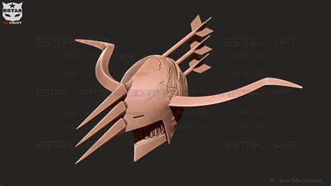 Crossbow Devil Quanxi Helmet Chainsaw Man Cosplay D Model By Blackstar